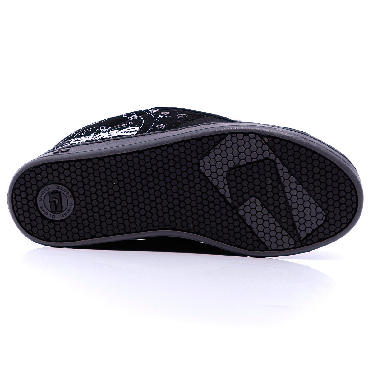 Купить кеды женские Globe Vice Ss Black/White/Skull Fade (180810globe65 ...
