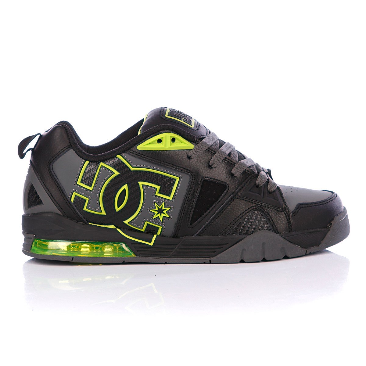 Купить кеды DC Cortex Black/Soft Lime (D0320189-KSLD) в интернет ...