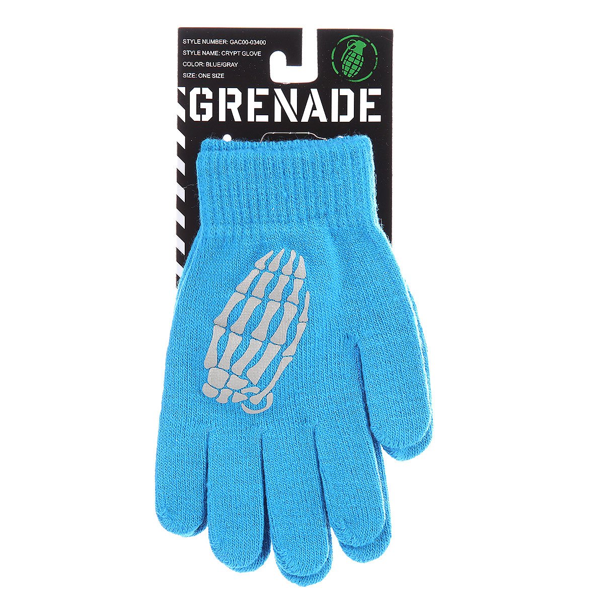 Купить перчатки сноубордические Grenade Gloves Crypt Blue/Gray в ...
