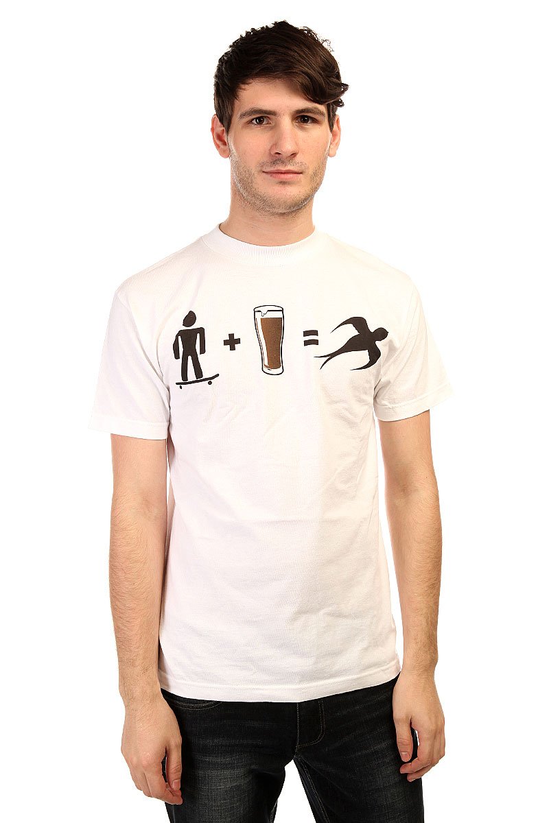 Купить футболку Innes Plus White в интернет-магазине Proskater.ru