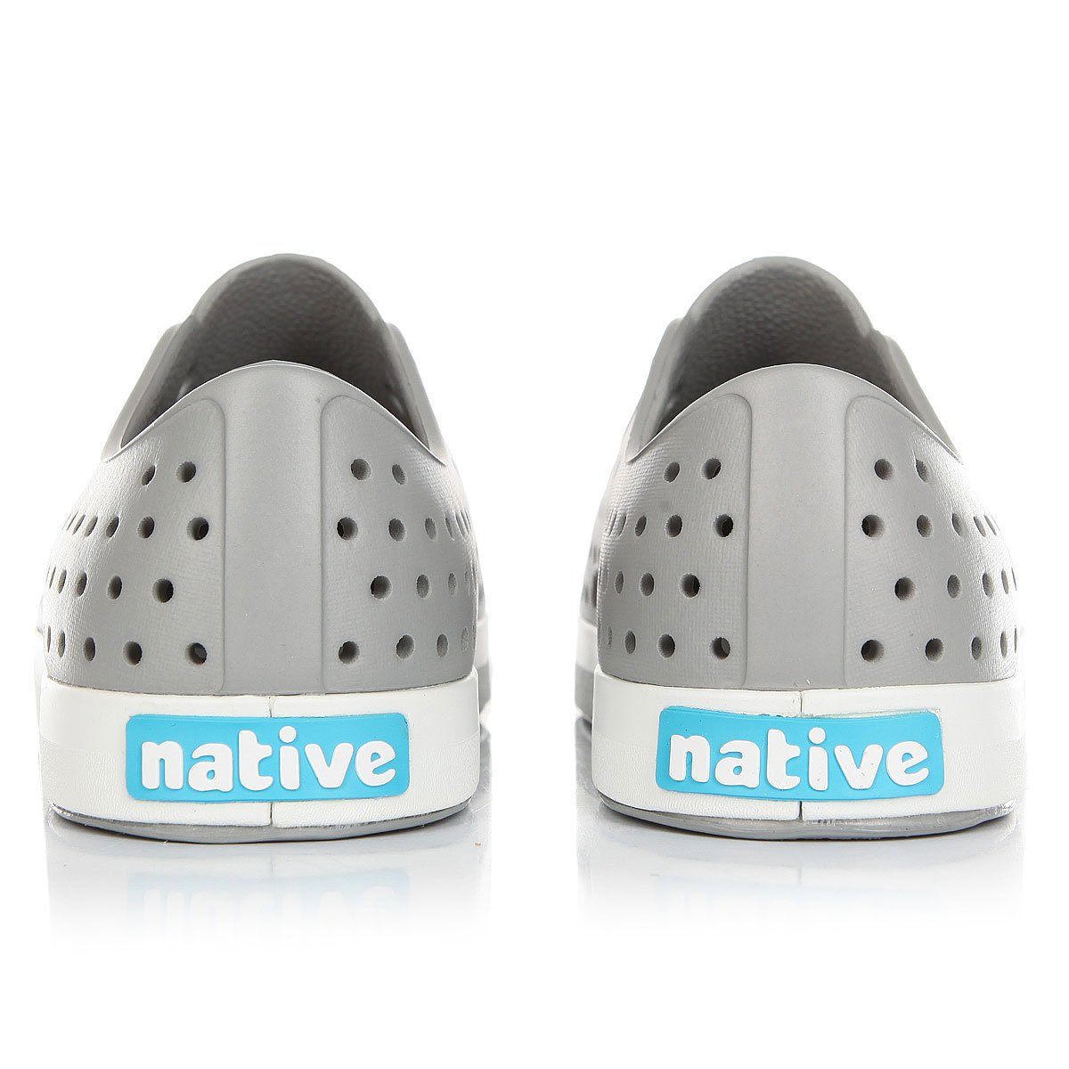 Купить кеды низкие Native Jefferson Pigeon Grey/Shell White в интернет ...