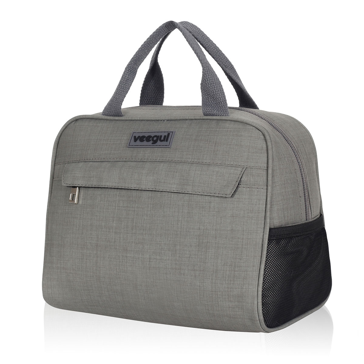 Купить сумку с термоизоляцией серая Veegul в интернет-магазине Proskater.ru