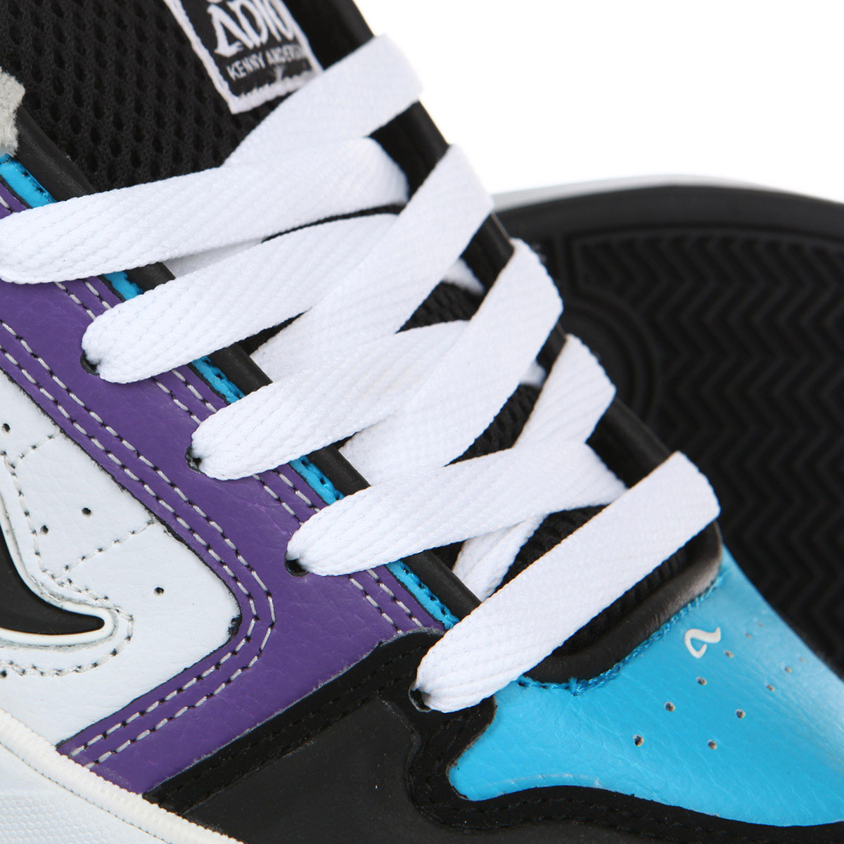 Купить кеды низкие Adio Kenny Anderson version 2 Blue/Purple/Green в ...