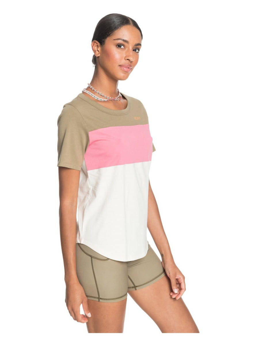 Купить женский спортивный Топ Roxy Rodeo Drive Party зеленый,розовый от ...