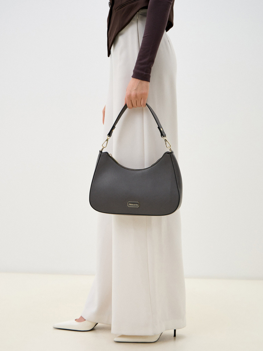 Женская сумка хобо, цвет серый по цене 6370 Р — купить в интернет-магазине Tamaris