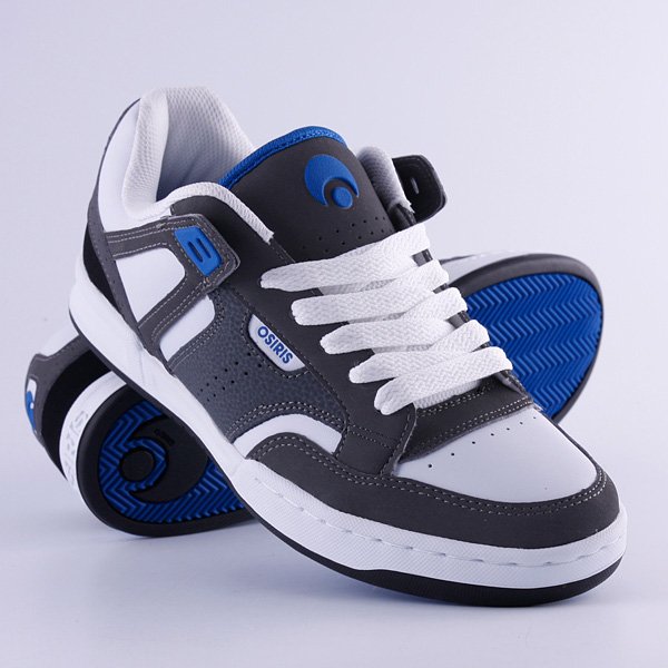 Купить обувь кеды кроссовки Osiris Lennix Charcoal/White/Royal ...