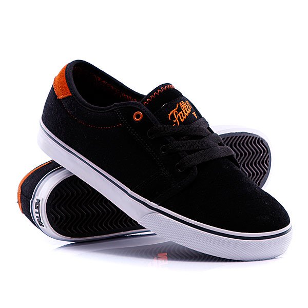 Купить кеды Fallen Forte Black/Orange/Fury (1400512shoes29) в интернет ...