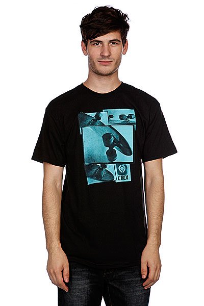 Купить футболку Circa Rollback Tee Black в интернет-магазине Proskater.ru