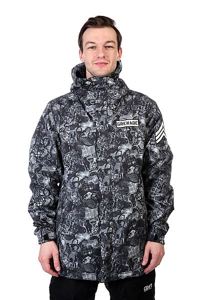 Купить куртку Grenade Jacket Tragedy Black в интернет-магазине Proskater.ru