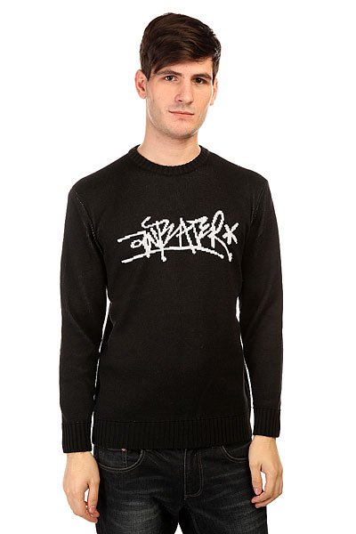 Купить свитер Anteater Sweater Tag Black в интернет-магазине Proskater.ru