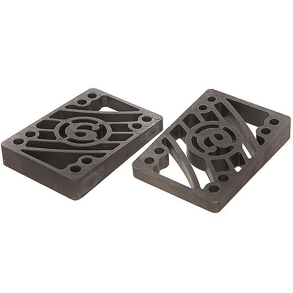 Купить подкладки для скейтборда Sector 9 Angled Risers Black в интернет ...