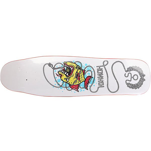 Купить деку для скейтборда для лонгборда юнион Fish White 9 x 33 (84 см ...