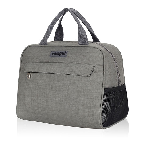 Купить сумку с термоизоляцией серая Veegul в интернет-магазине Proskater.ru