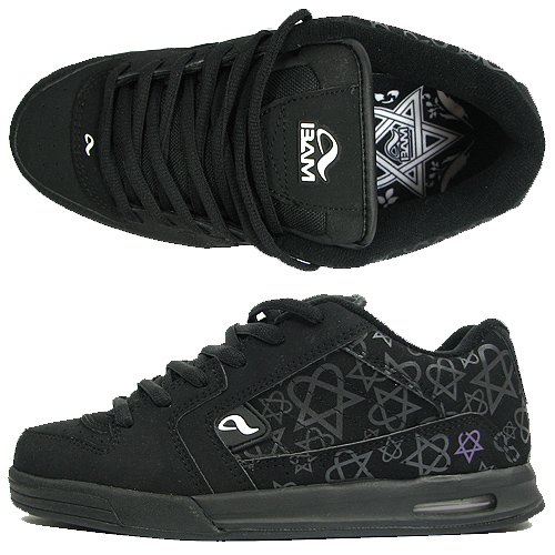 Купить обувь кеды кроссовки Adio Bam v.3 Black/Heart (5185) в интернет ...