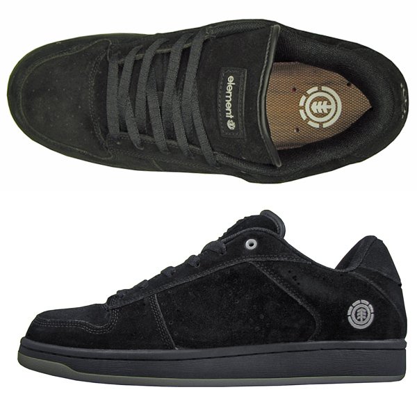 Купить обувь кеды кроссовки Element Shoes Columbia Black/Grey (7485) в ...